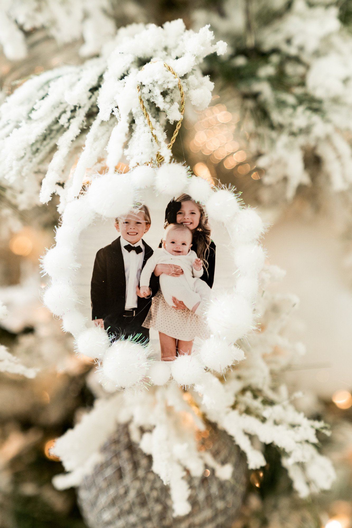 DIY Ornaments with Family Christmas Photos – Rachel Parcell, Inc.